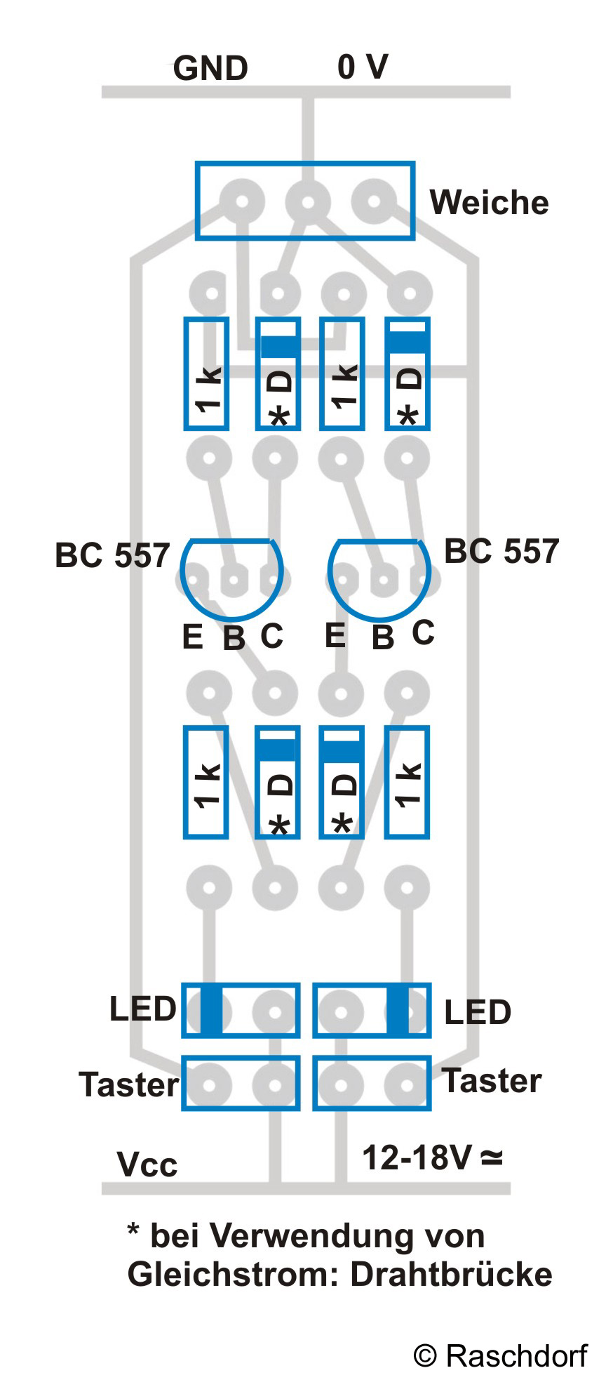Weichen-Rückmeldung
